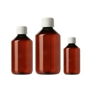 500 ml Amber PET Medicine Bottle Bottle - YouWish
